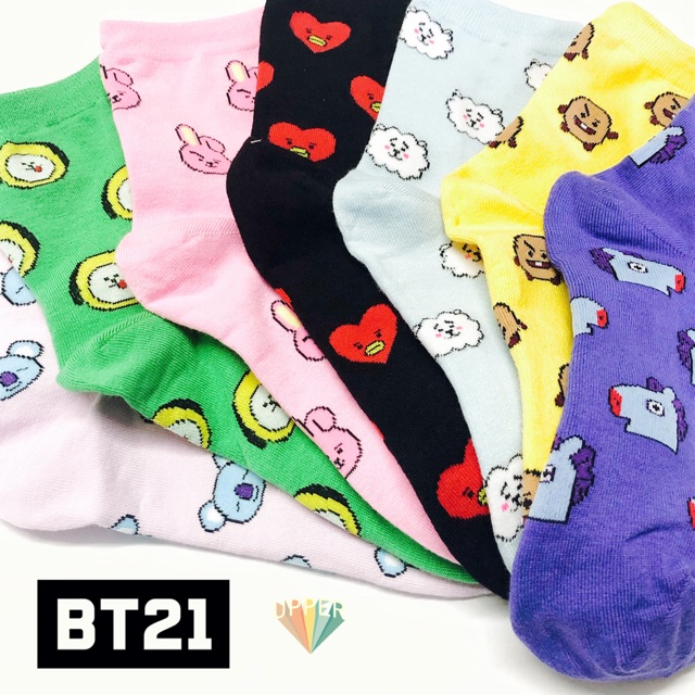 B T 2 1 ^ B T S Korean Socks - 100% Made in Korea | Shopee Philippines