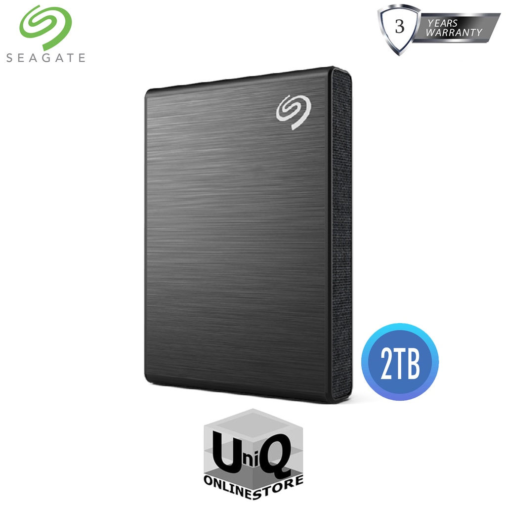Seagate One Touch External SSD 2Tb Black USB 3.2 Gen 2 Type C | Shopee ...