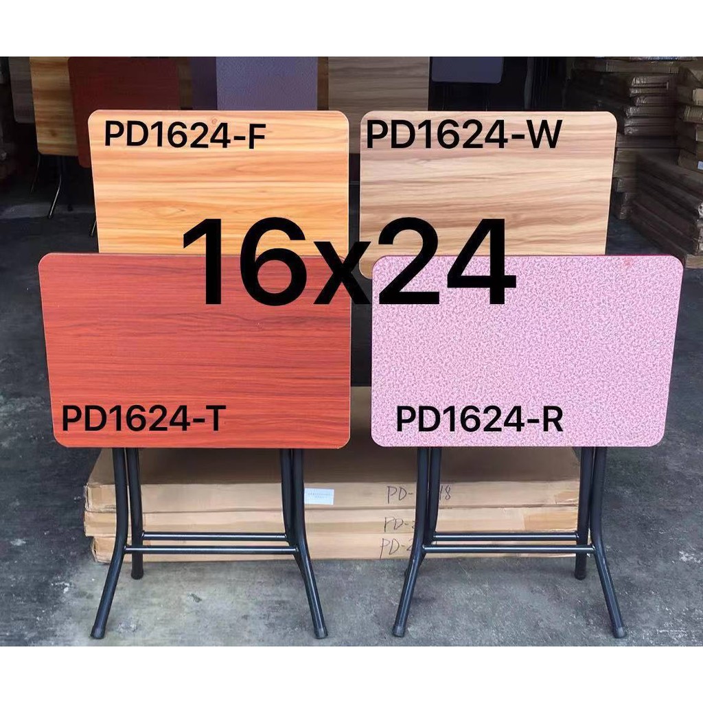 FOLDING TABLE - 16X24 inches Plastic Siding Double Face Melamine ...