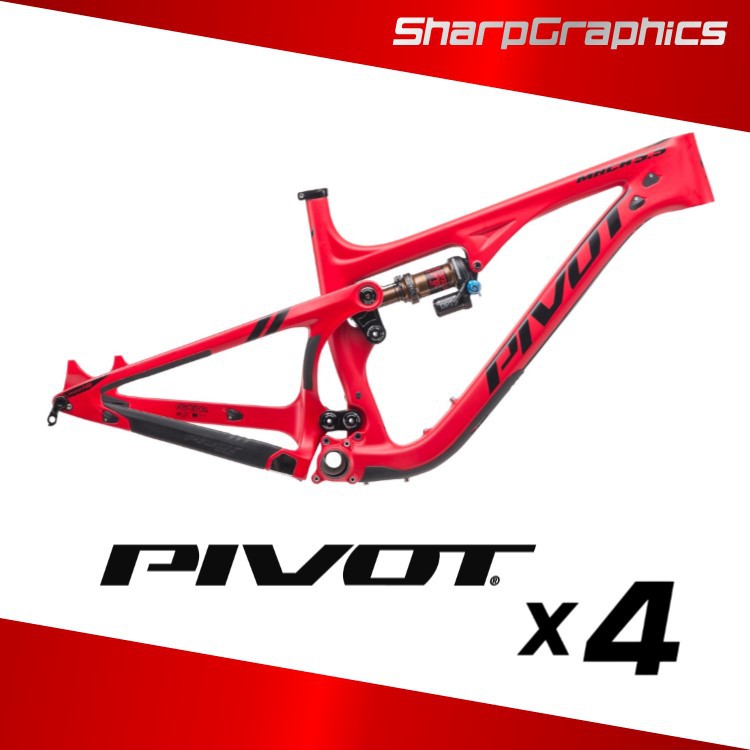 STICKER DECAL ONLY PINARELLO PIVOT RALEIGH RIDLEY BIKE FRAME BRAND ...