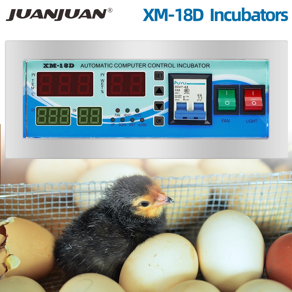 XM-18D Egg Incubator Digital Automatic Thermostat Controller Mini Egg ...