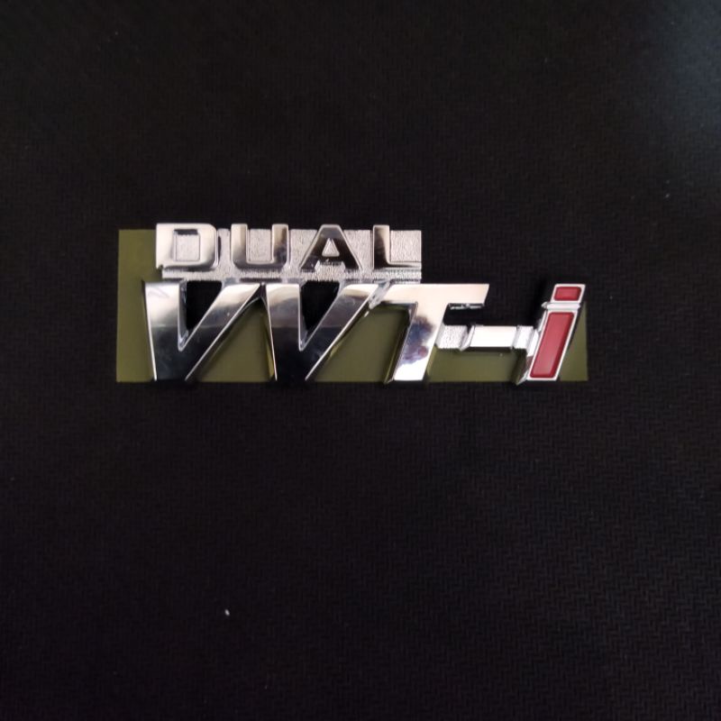 Emblem brand writing logo dual vvti small avanza xenia terios rush ...