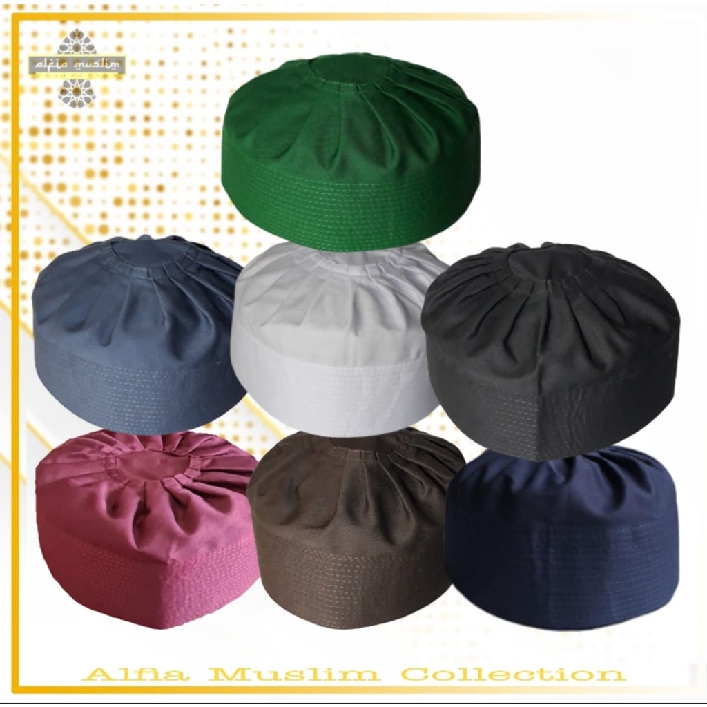 Prayer Cap Ijazi Prayer Cap Ijaji Prayer Cap Habib Sheikh | Shopee ...