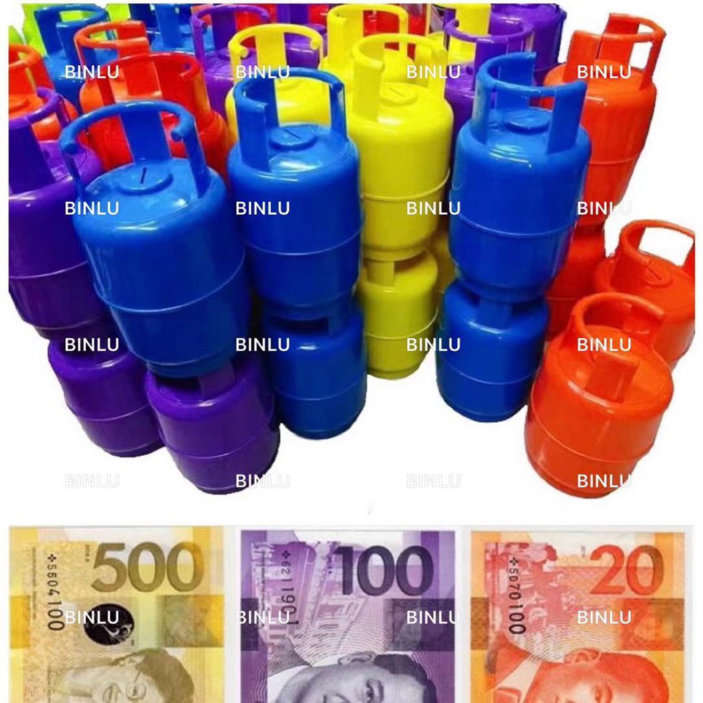 Big size LPG gas tank design coin bank,alkansya,storage/store money ...