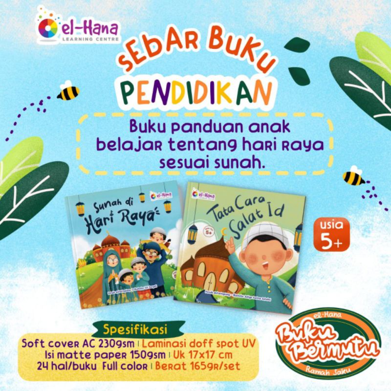 Sunnah Book Set On Hari Raya Procedures For Eid Prayers | Shopee ...