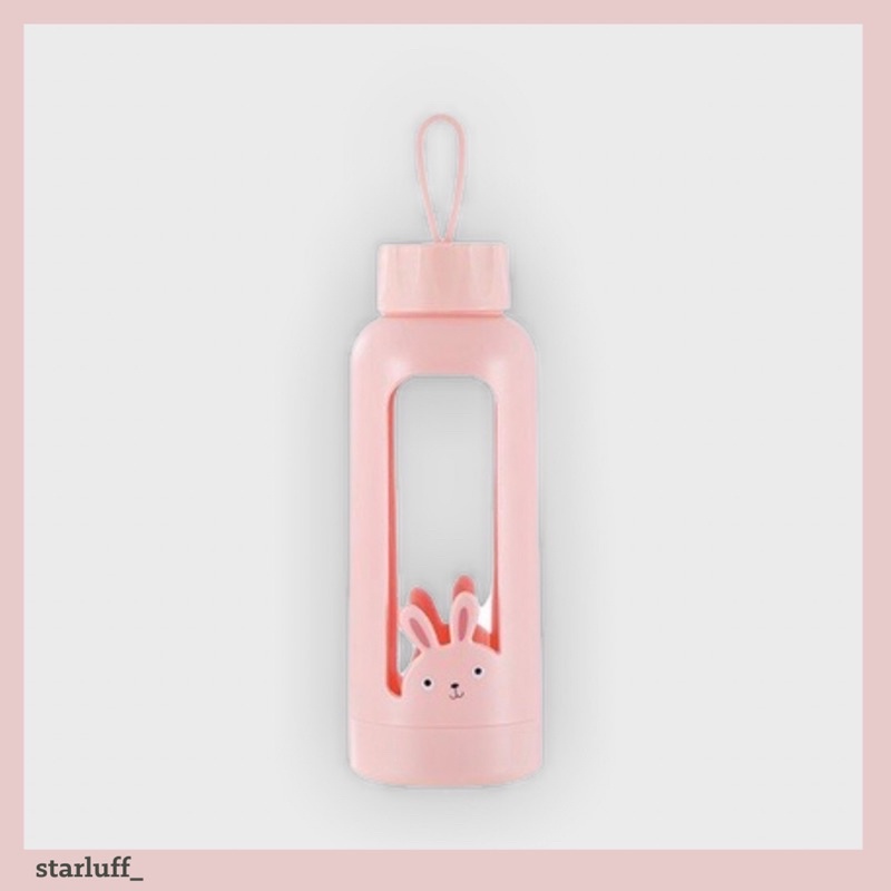 Cute Drinking Water Bottles-Plastic Glass Bottles 300ml Cute Pet Series ...