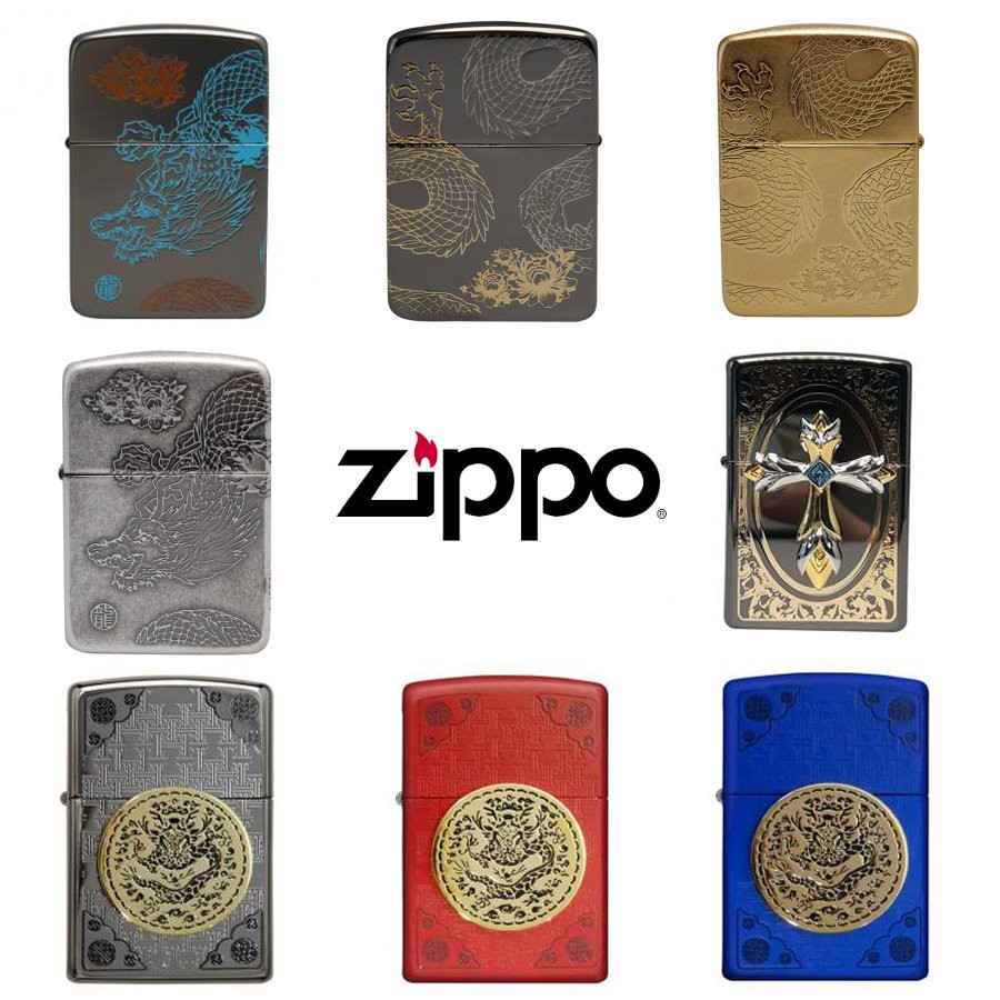 Zippo Special Edition 8 Models 100% Authentic Made in USA / Boyfriend ...