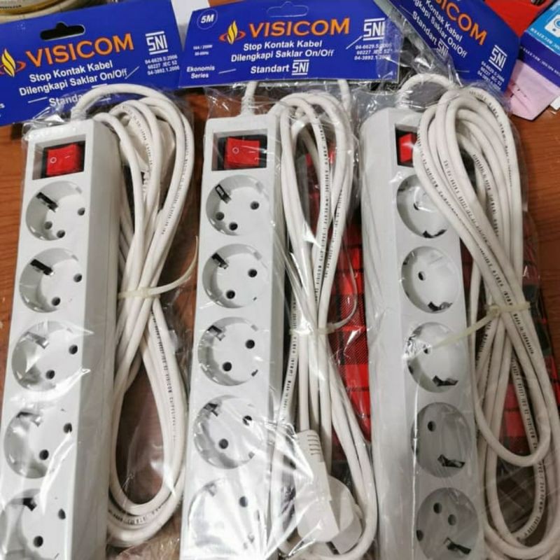 5 Hole Socket 5 Meter Cable | Shopee Philippines
