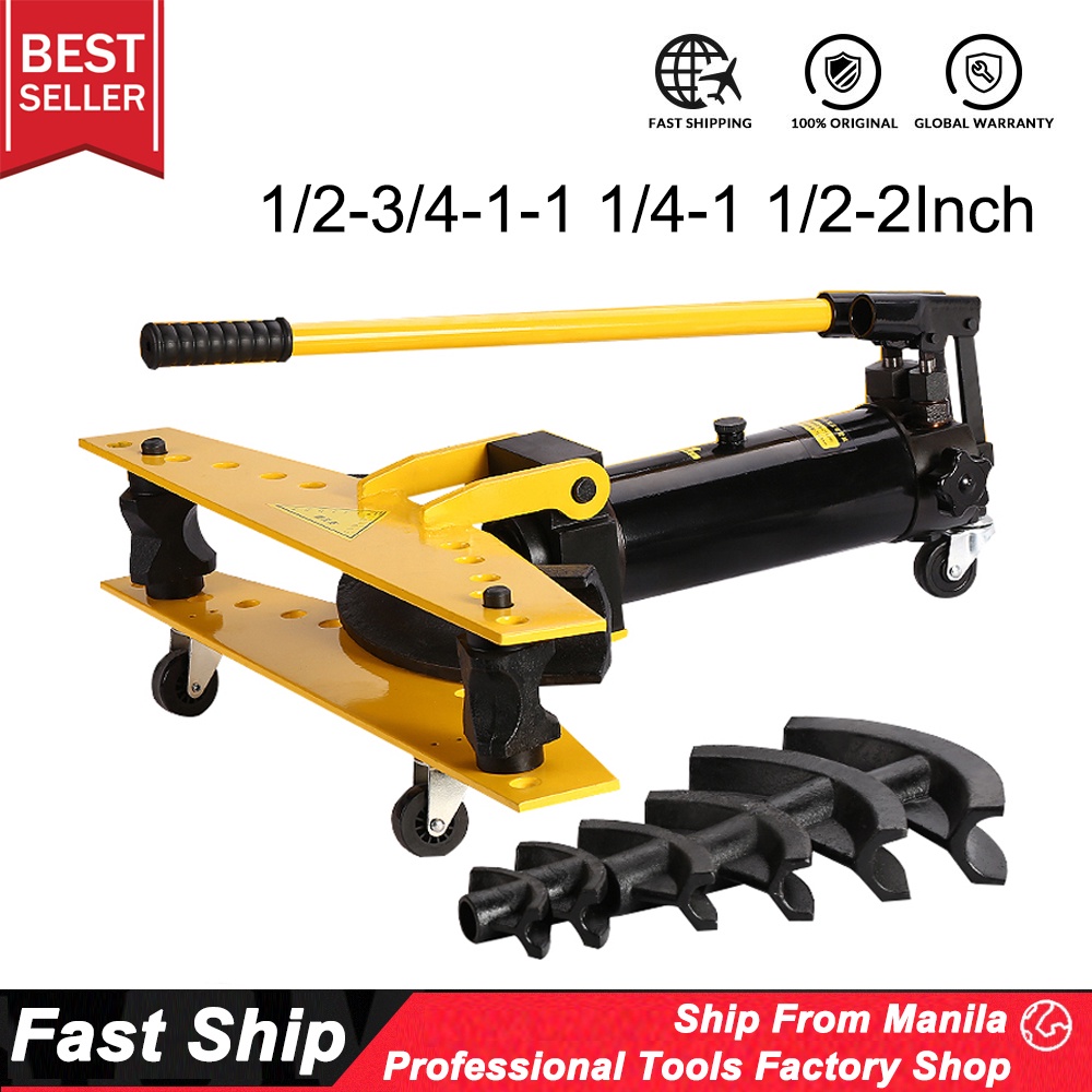 2 Inch Integral Manual Hydraulic Bender For Steel Bar Galvanized Pipe Bender Manual Type Steel ...