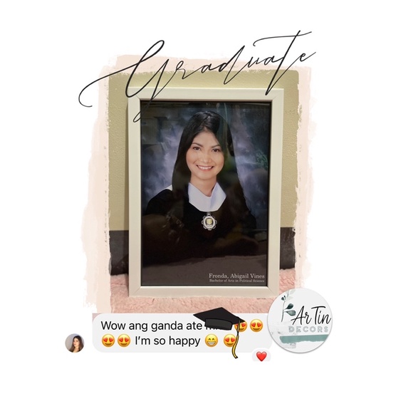 Grad Picture / Graduation Picture A4 5R size/ Graduation Photo - Artin ...