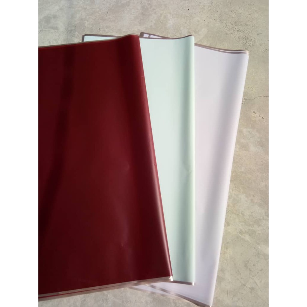Korean Translucent flower wrapping paper ( 1 sheets ) | Shopee Philippines