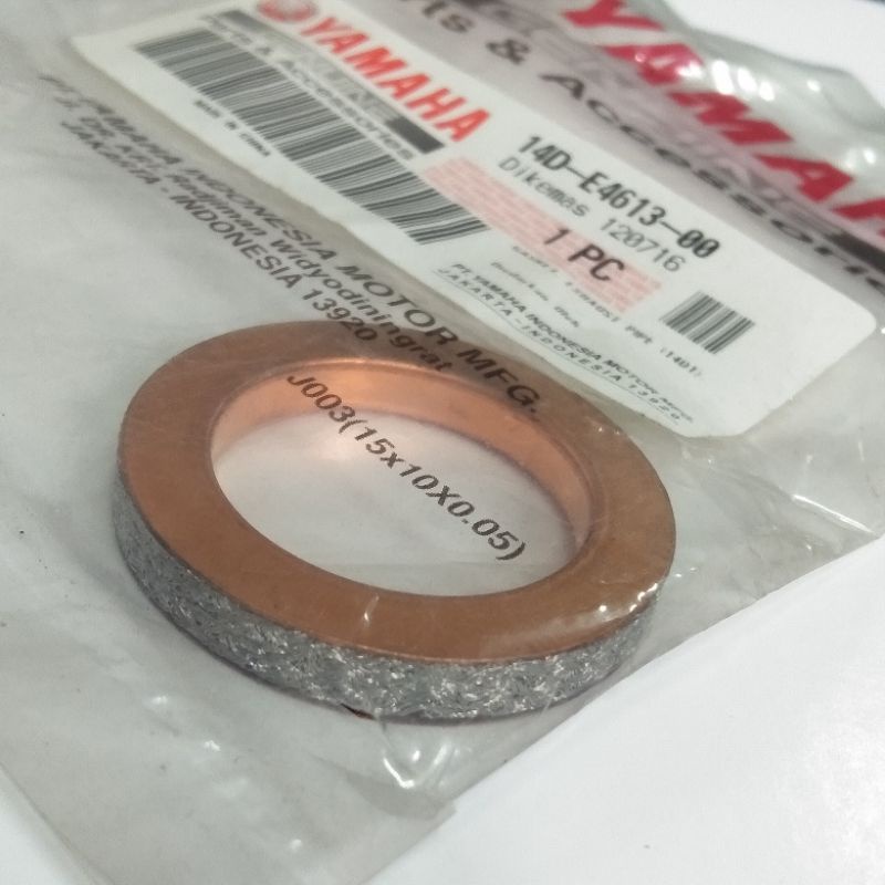 E119 Exhaust Pipe Gasket Mio 115, Nmax, Aerox, mx, msi 115 Muffler ...