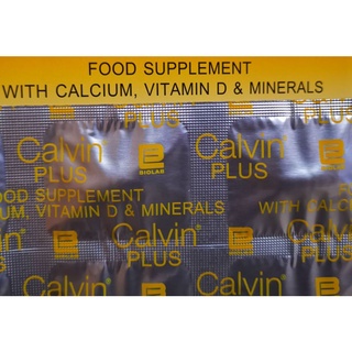 Calcium Calvin Plus with Vit D and Minerals Food Supplement sold per 30 ...
