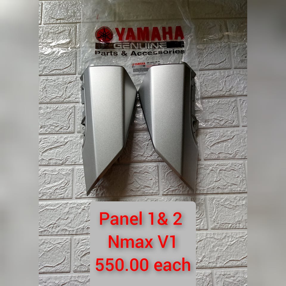Panel 1 & 2 Silver Nmax V1 Yamaha Genuine Parts | Shopee Philippines