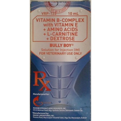 Mad Science - Bully Boy | Vitamin B-Complex with Vitamin E + Amino ...