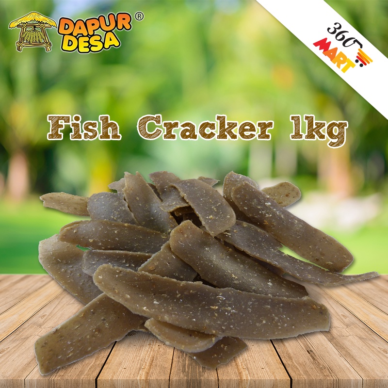 Dapur Desa Raw Fish Cracker / Keropok Ikan 1kg 鱼饼 | Shopee Philippines