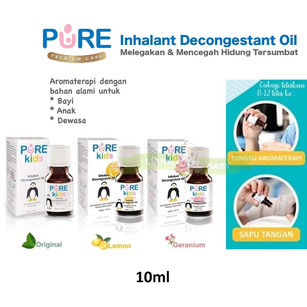 Pure KIDS INHALANT OIL | Shopee Philippines
