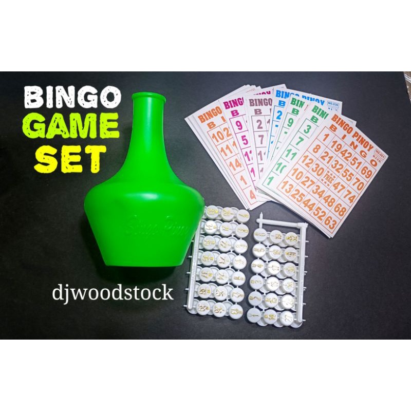 BINGO GAME SET, PINOY BINGO GAME | Shopee Philippines