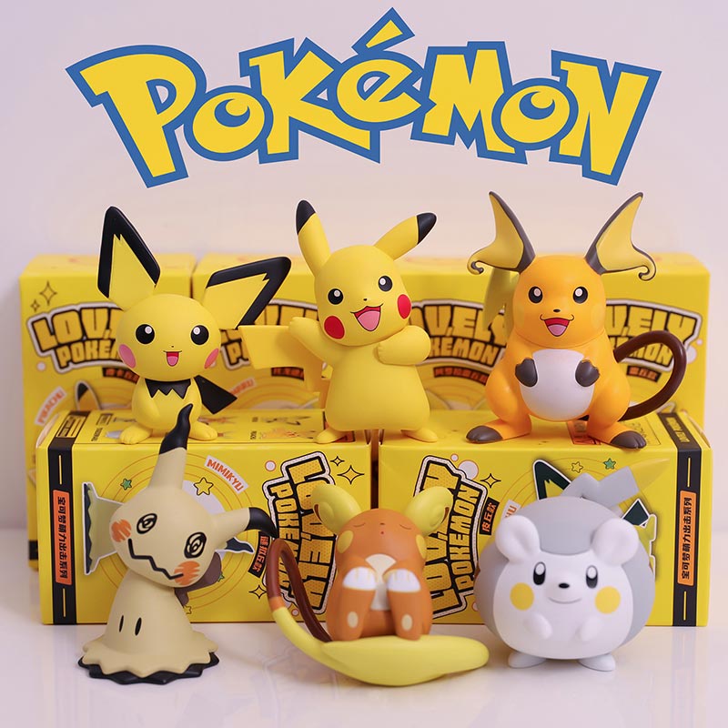 [Clearance sale.] Genuine Pokemon figure Pokémon toys anime figure ...