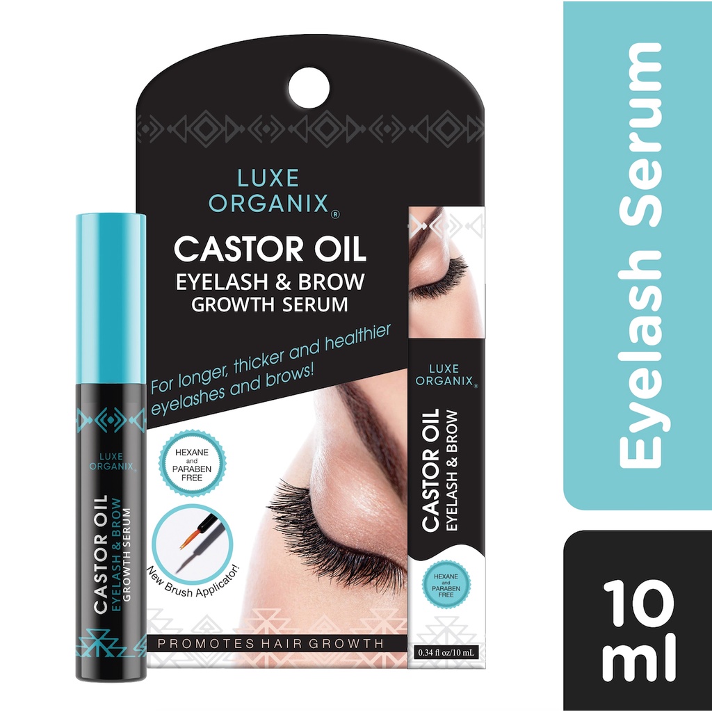 Luxe Organix Castor Oil Mascara Serum 10ml | Shopee Philippines