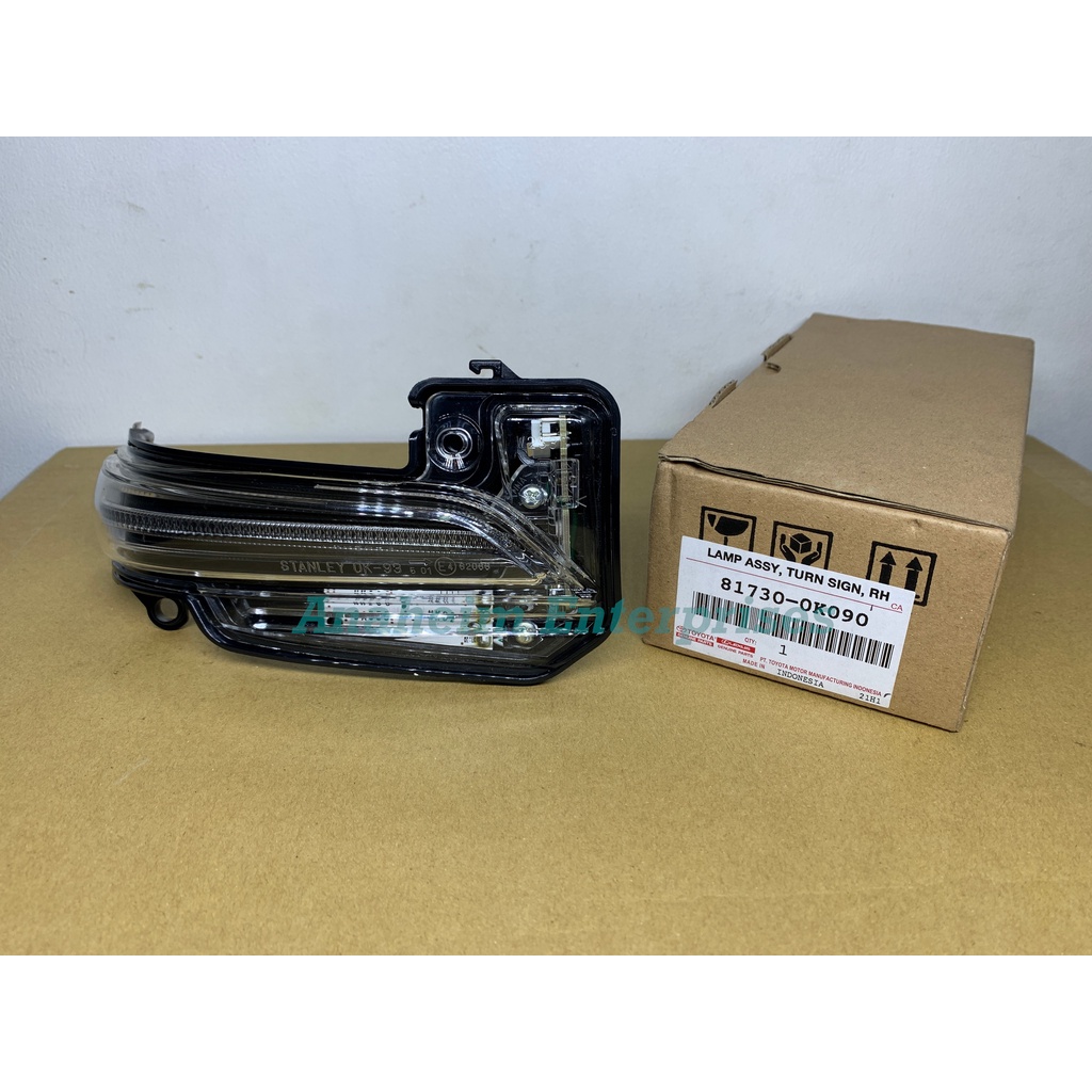 Toyota Fortuner 2016 - 2020, Innova 2016 - 2022 Side Mirror Turn Lamp ...