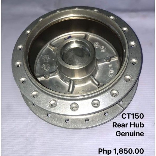 Kawasaki CT 150 rear hub | Shopee Philippines