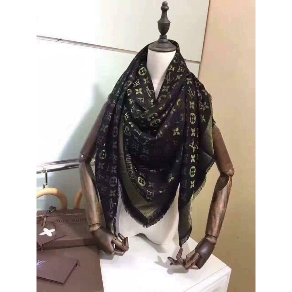 Lv square gold scarf (full box) | Shopee Philippines