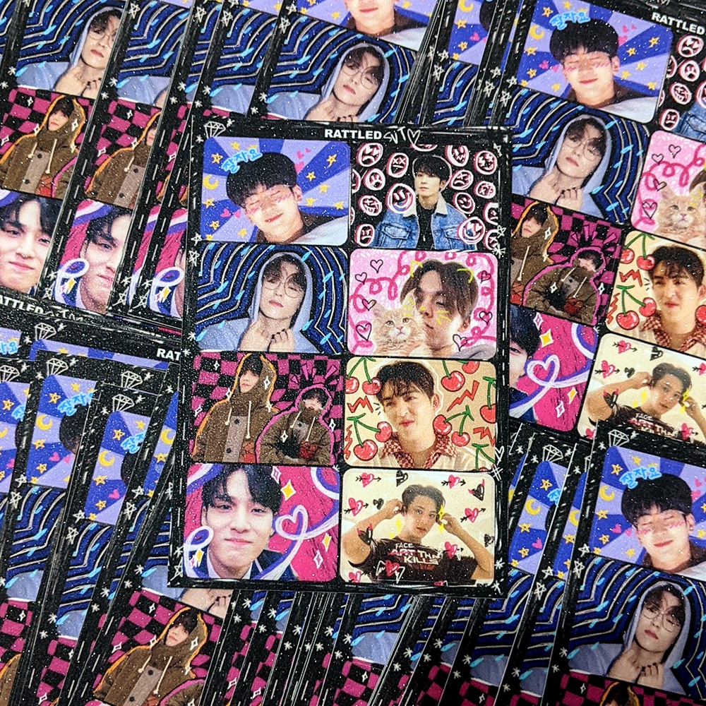 Seventeeen SPECIAL FANMADE PHOTO STICKER (Ver.2) by RATTLED STUDIO ...