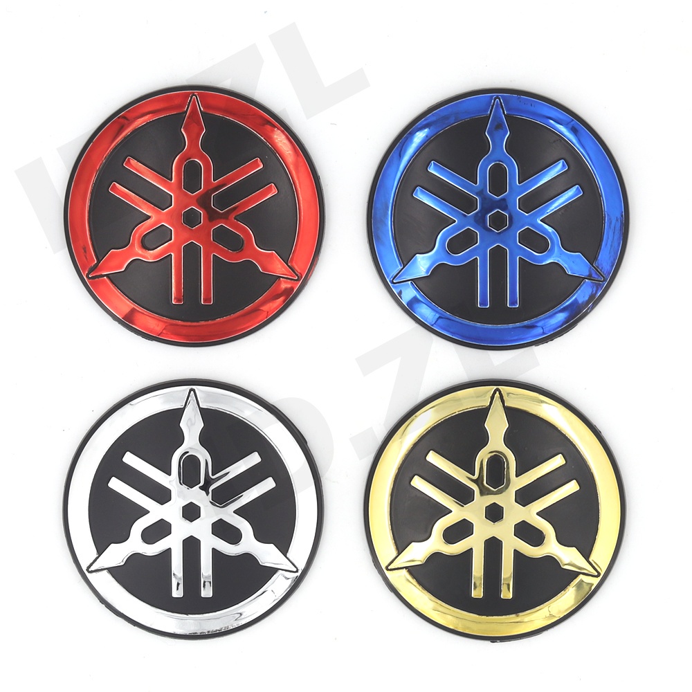 【Ready Stock】Yamaha sticker Original Yamaha Gold 3D Color Emblem Logo ...