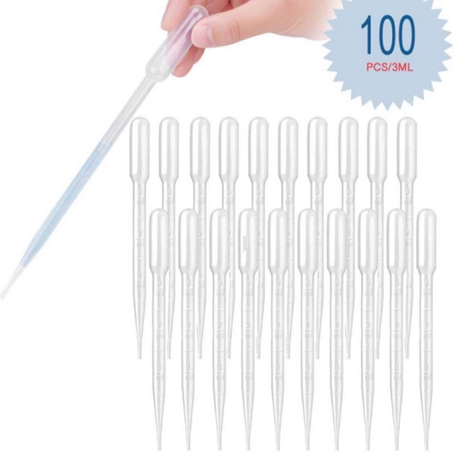 100pcs - 3ml/5ml Plastic Pipettes Transfer Eye Dropper,Essential Oil ...