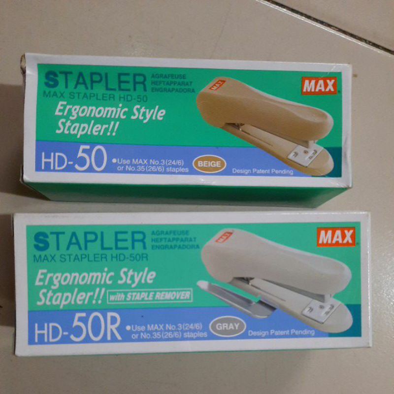 Original MAX Stapler No. 35 with remover and without remover sold per ...