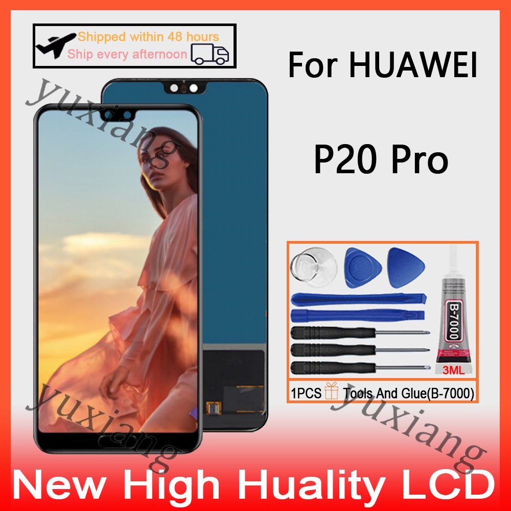OLED TFT For Huawei P20 Pro LCD Display Touch Screen With Frame Replacement | Shopee Philippines
