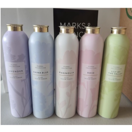 Marks & Spencer Silky Talcum Powder (Floral Collection) | Shopee ...