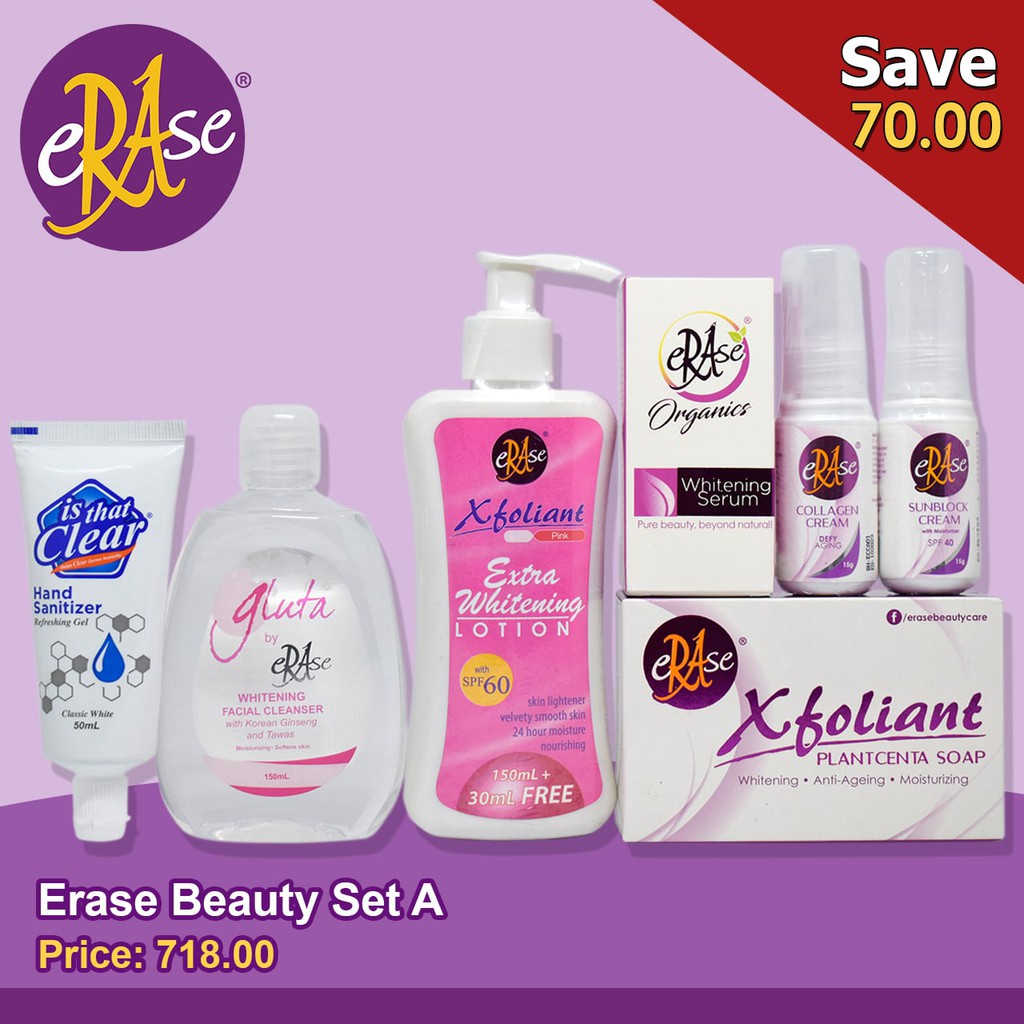 Erase Beauty Set (A) | Shopee Philippines