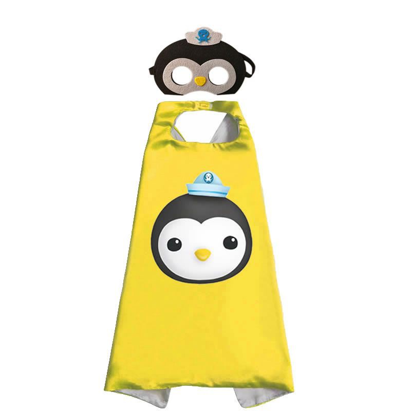 The Octonauts Costumes Cape with Mask for Kids Birthday Party Favor ...