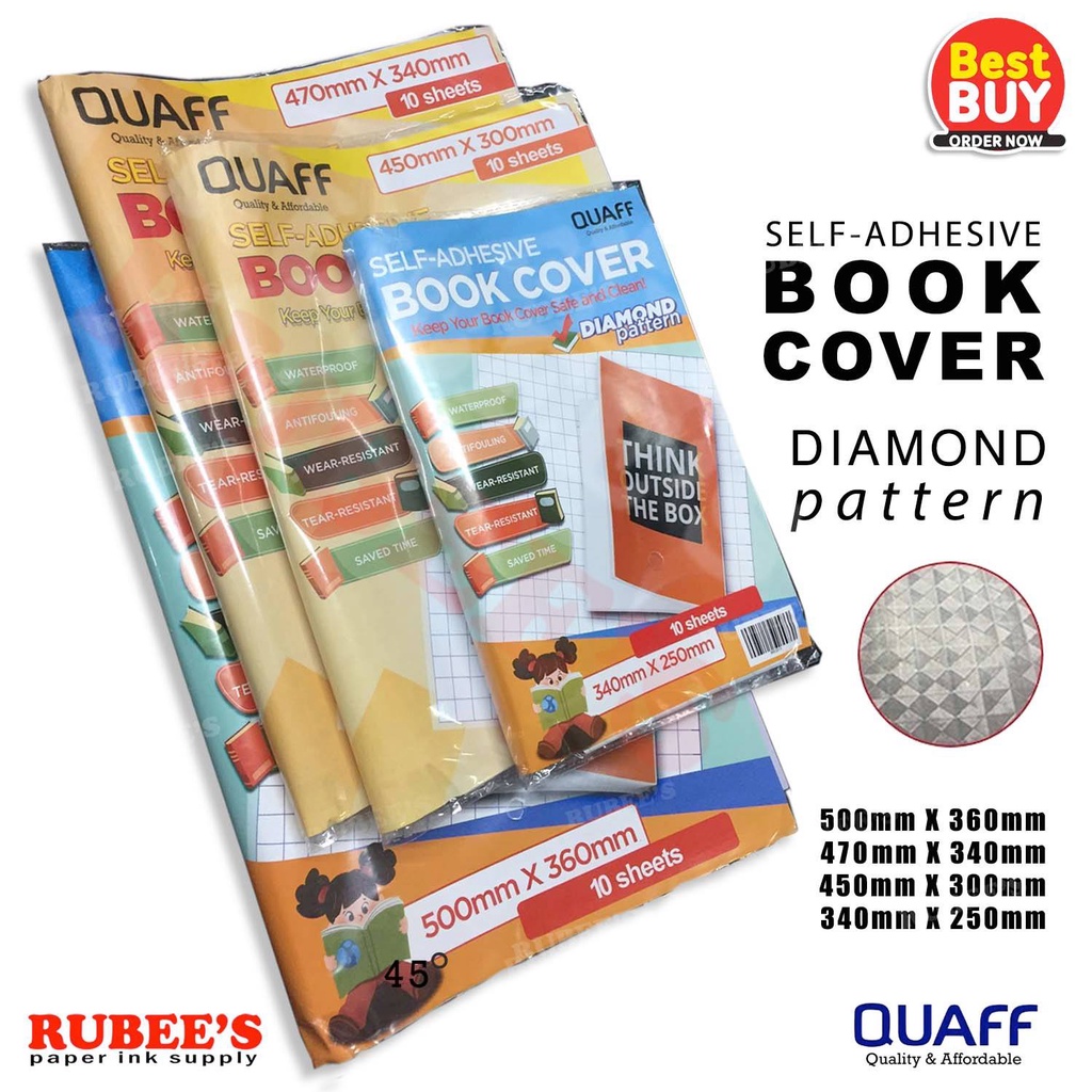 Book Cover Diamond pattern | Shopee Philippines