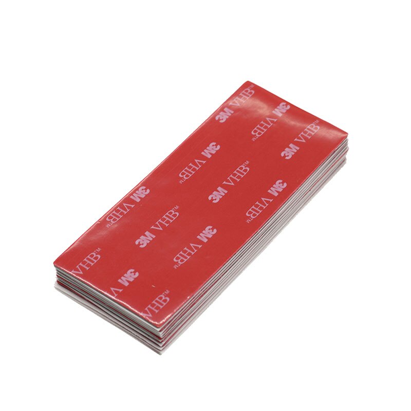 10 Pieces Of 3m Gray Tape Double-sided Foam Pad 100x40x1mm Strong ...