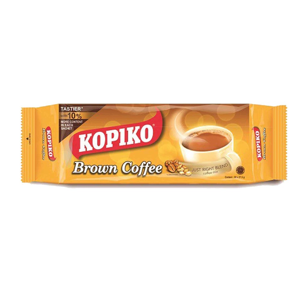 Kopiko Brown Coffee Pouch (30 Packs X 27.5G) | Shopee Philippines