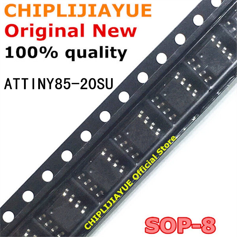 5PCS ATTINY85-20SU SOP8 ATTINY85 20SU ATTINY85-20 SOP-8 SMD New and Original IC Chipset | Shopee ...