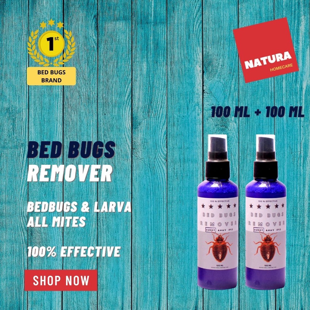 Bed Bugs Killer Spray 2 Bottles 100 Ml 100 Ml Effective On Bedbugs Larva Bed Bugs Egg