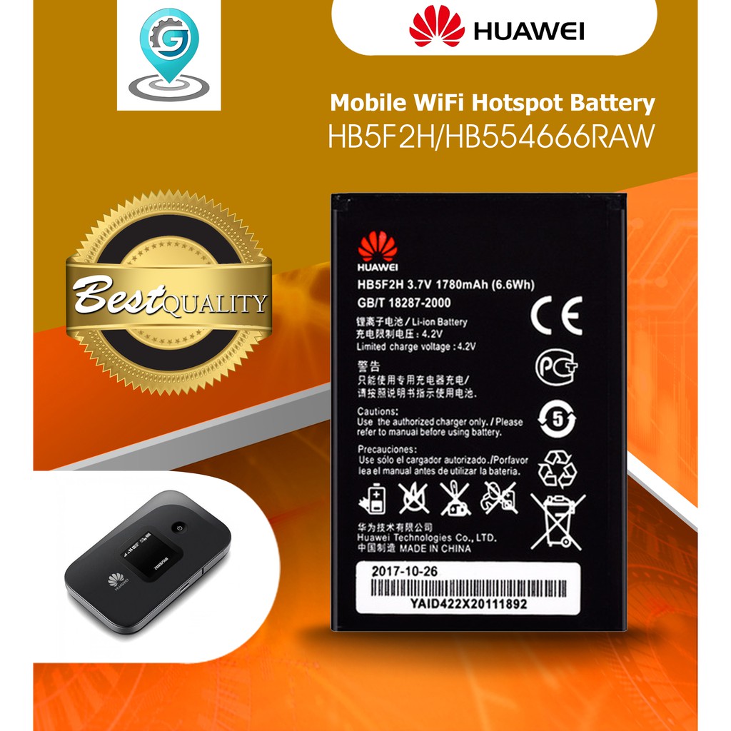 Original Hb5F2H For Pocket Wi-Fi Battery E5577 E5336 E5375 Ec5377 E5373 ...