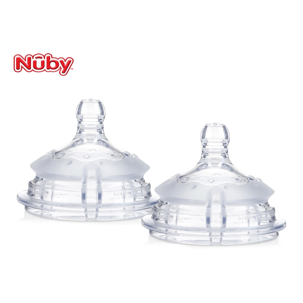 Nuby 0m+ Comfort Anti-Reflux & Anti-Colic Slow Flow Nipple, 2-pack | Shopee Philippines