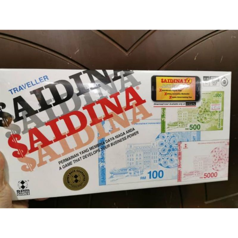 saidina traveller spm 78 ori sahibba monopoly chess compendium set ...