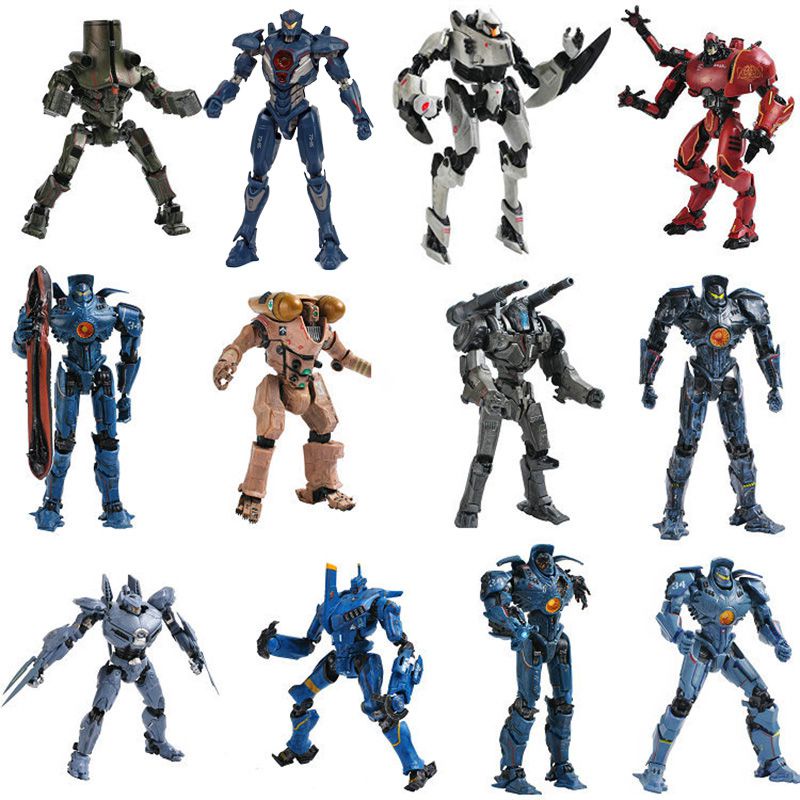 Mecha Rim Pacific Model Action Figure Dynamic Pose Clear Pvc Toy Gift ...