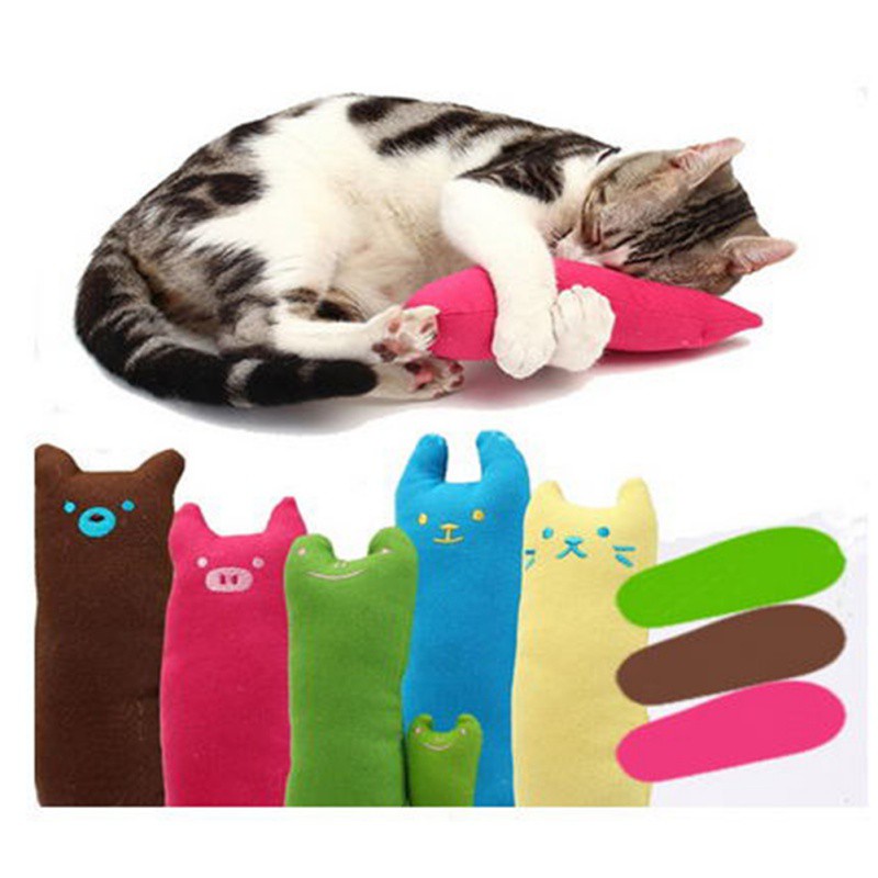 【Ready Stock】♟ Pet Finger Toy Containing Catnip, Pet Chew Toy for Cat ...