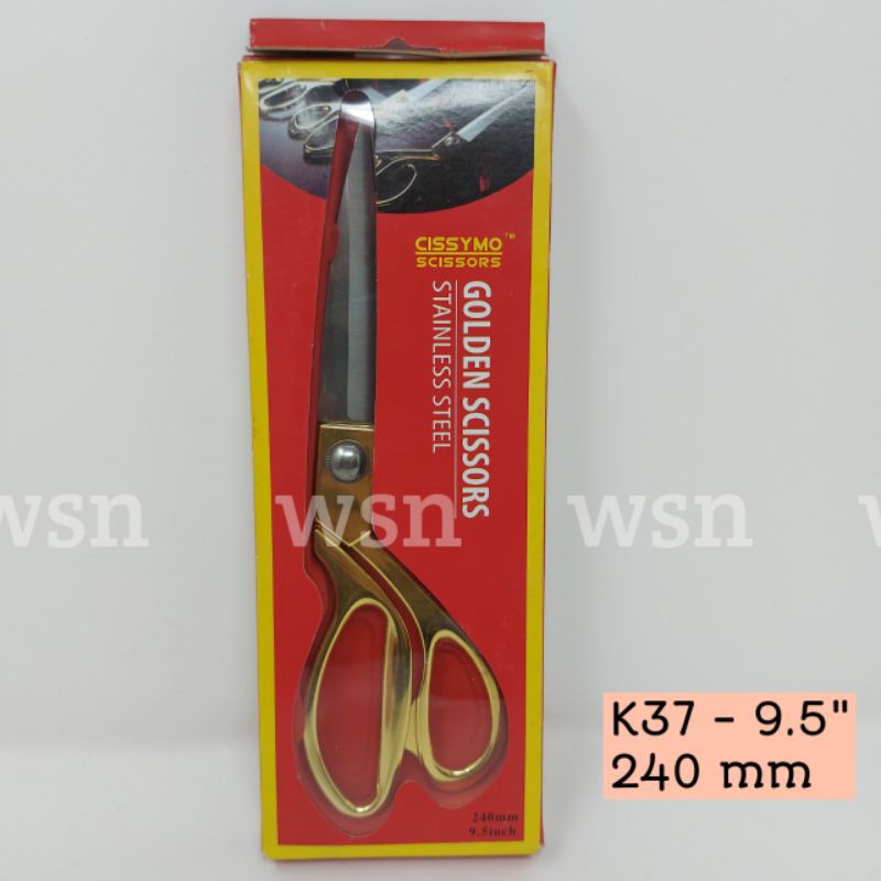 HIGH QUALITY Scissors Gold Handle Stainless Steel Small and Large ...