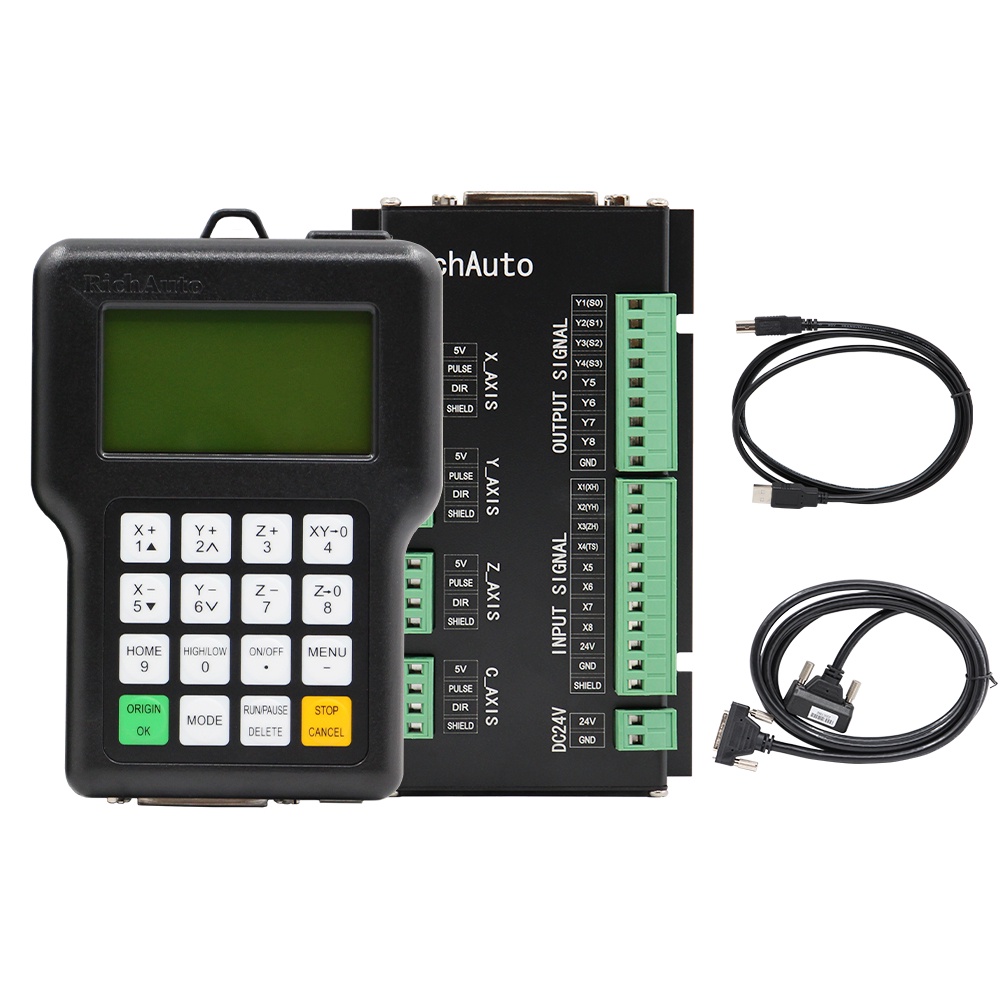 Free Shipping Richauto Dsp A11 Cnc Controller Original 3 Axis Motion
