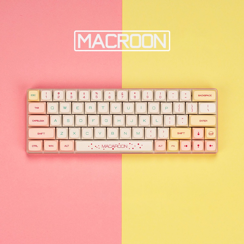 137 Keys Icecream Macaroon Keycap PBT XDA Profile for Gateron Cherry MX ...