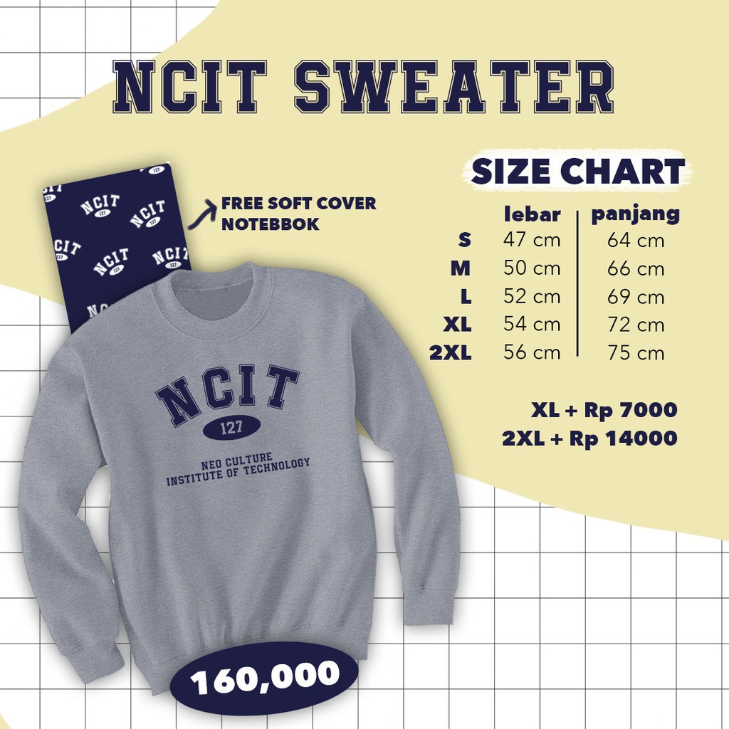 Ncit Sweaters (OPEN ORDER) | Shopee Philippines