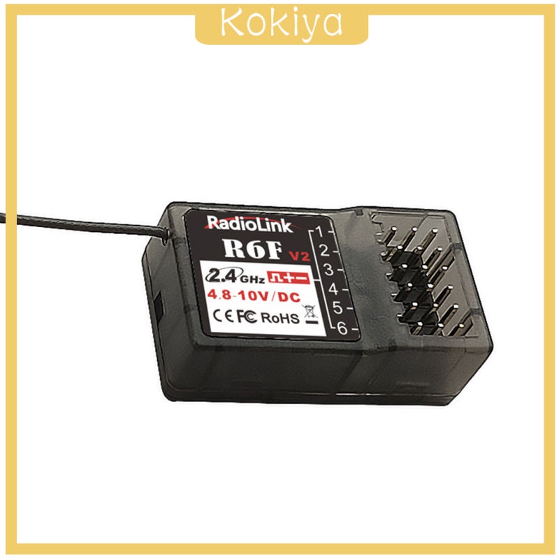 [KOKIYA] FHSS R6F Receiver Compatible with RC6GS V2/RC4GS RC4GS RC4G RC ...